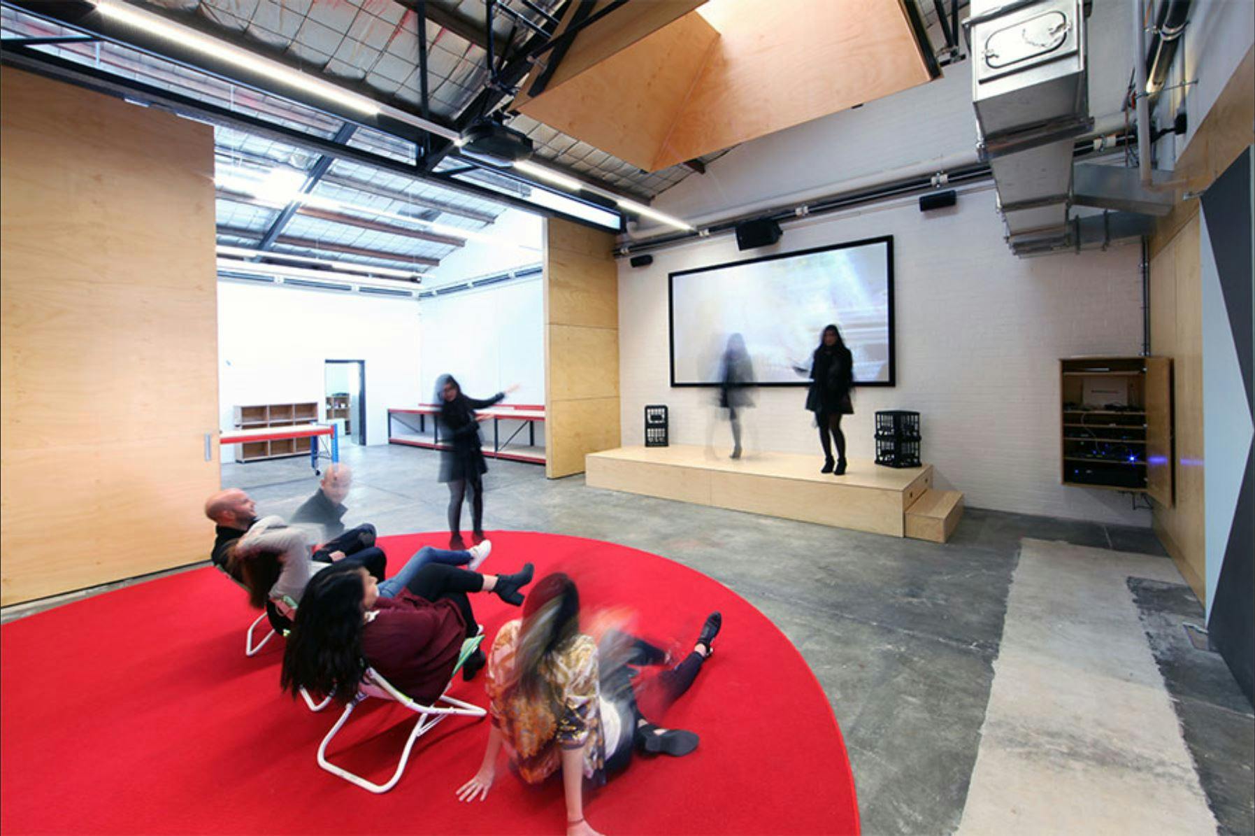 Multi-use area at Claisebrook Design Community - The Gather Space - Spacely